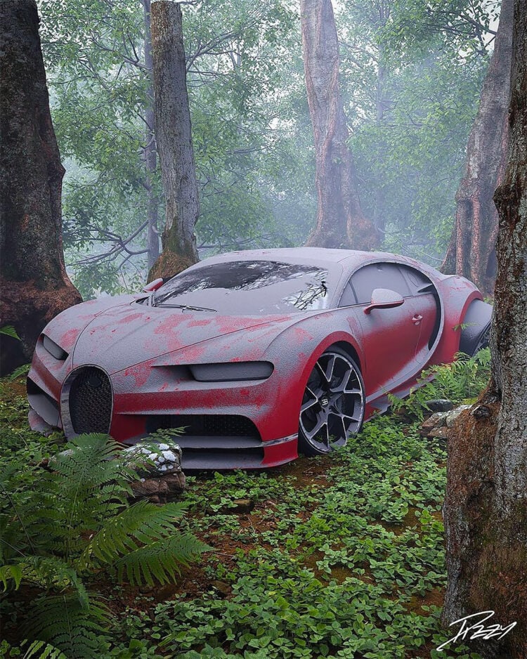 Abandoned Vehicles In 3D by Dizzy Viper – THEINSPIRATION.COM