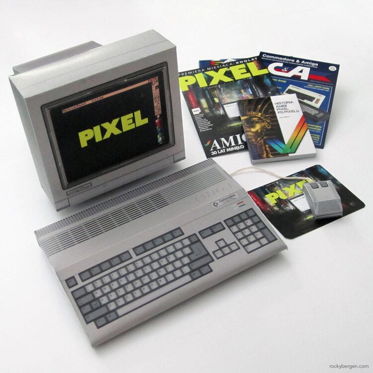 Vintage Computers Papercraft Models By Rocky Bergen – THEINSPIRATION.COM
